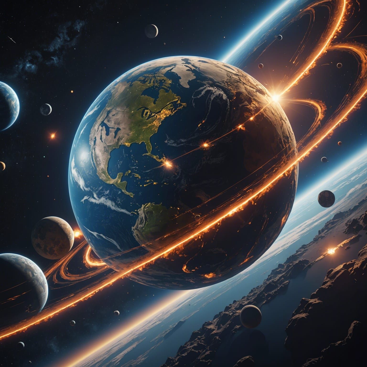 Earth - AI Generated Artwork - NightCafe Creator