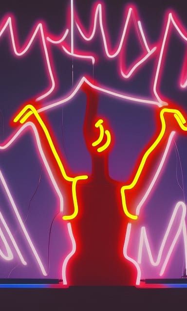 And The People Bowed and Prayed to the Neon God They Made - AI ...