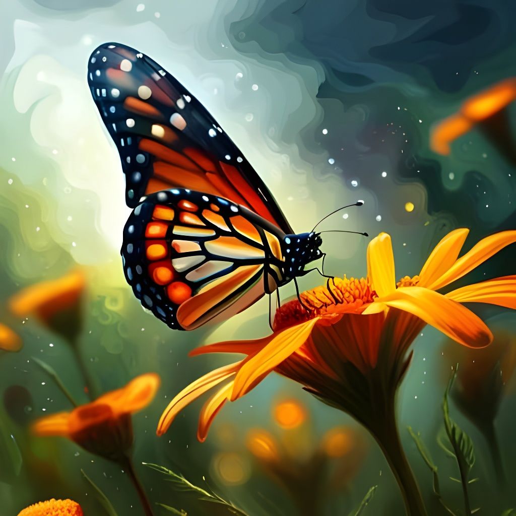 The Monarch - AI Generated Artwork - NightCafe Creator