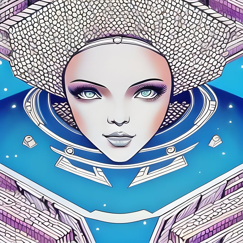 Head in Space 10 - AI Generated Artwork - NightCafe Creator