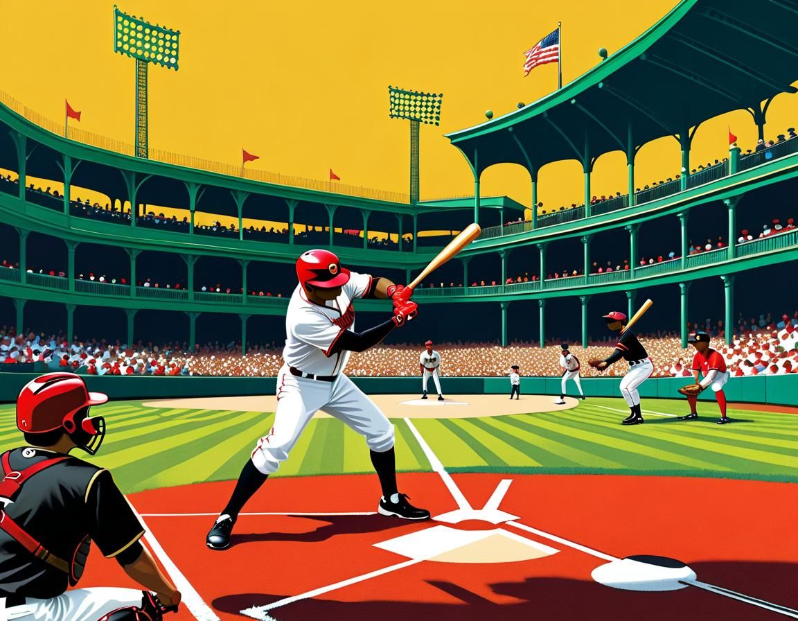 Baseball - AI Generated Artwork - NightCafe Creator