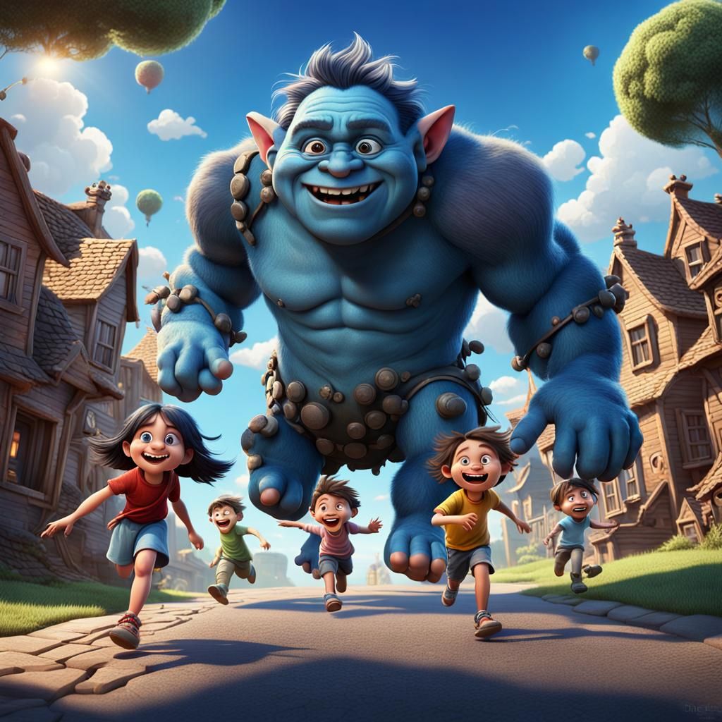 Big friendly Troll - AI Generated Artwork - NightCafe Creator