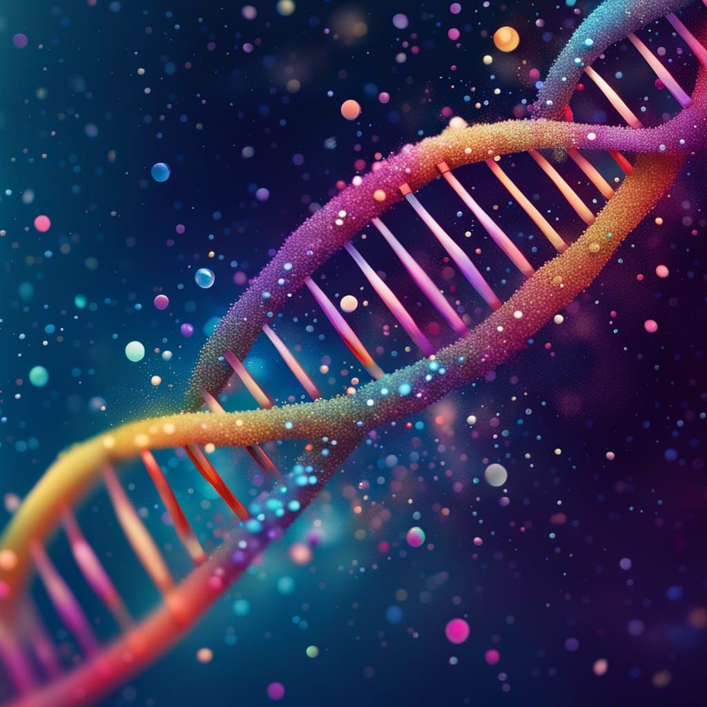 DNA - AI Generated Artwork - NightCafe Creator