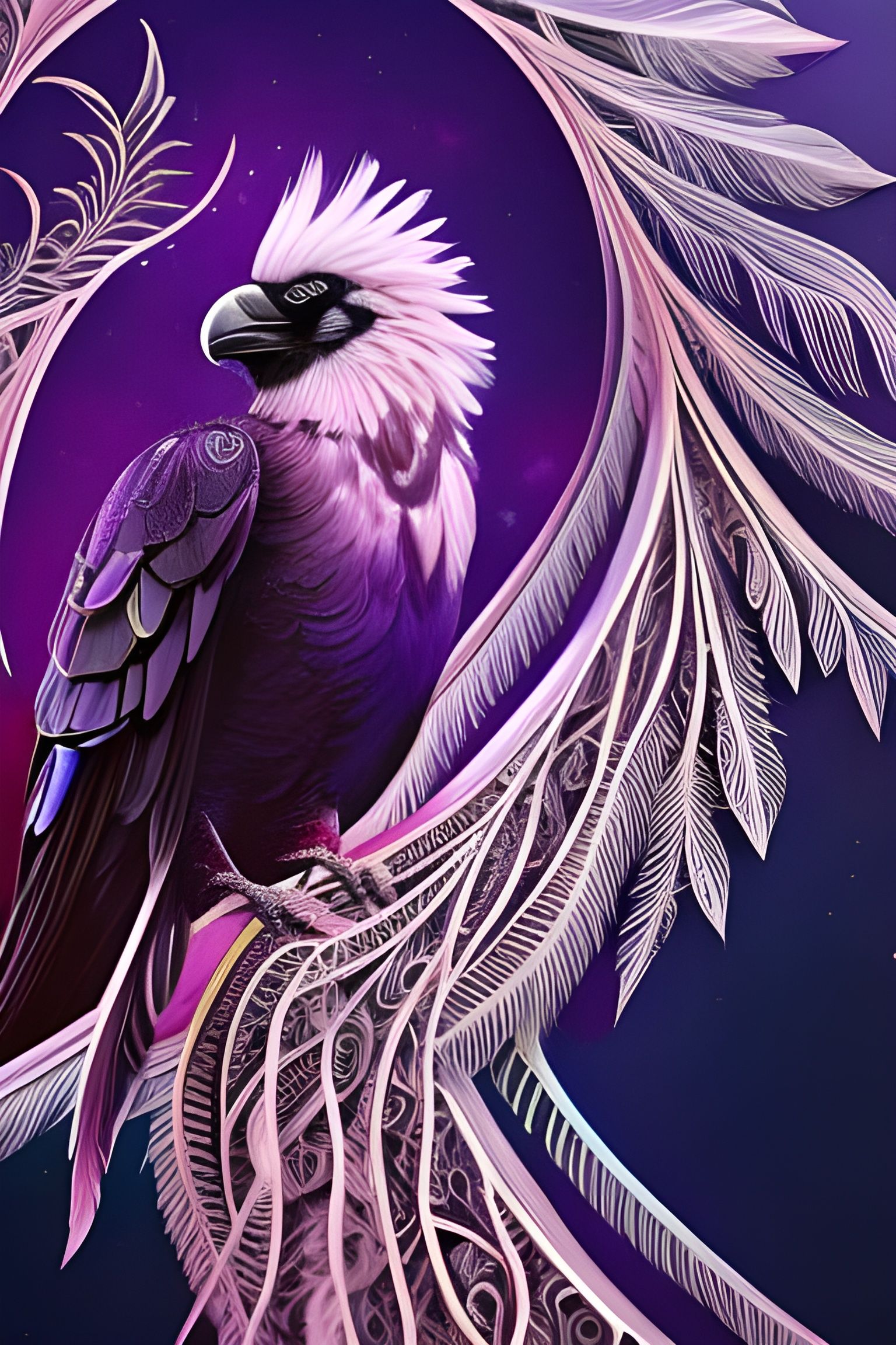Exotic Bird - AI Generated Artwork - NightCafe Creator