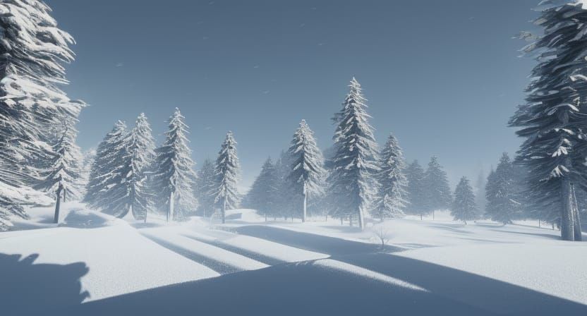 snow - AI Generated Artwork - NightCafe Creator