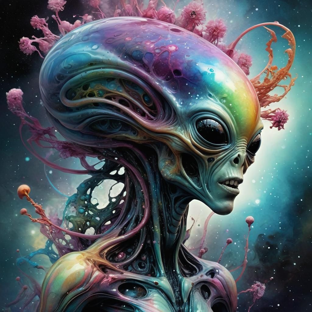 Alien - AI Generated Artwork - NightCafe Creator