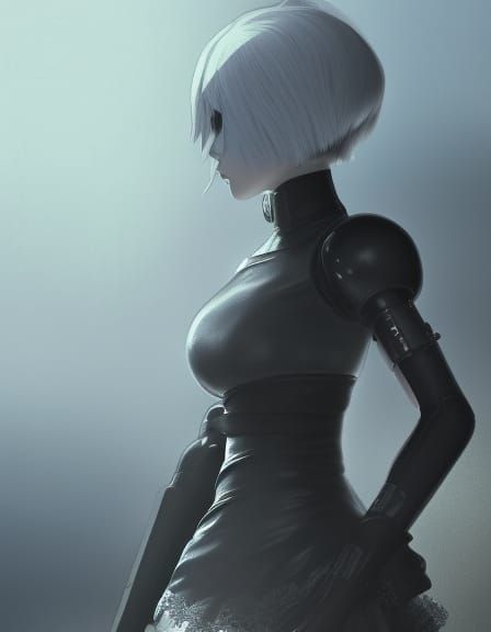 2B - AI Generated Artwork - NightCafe Creator