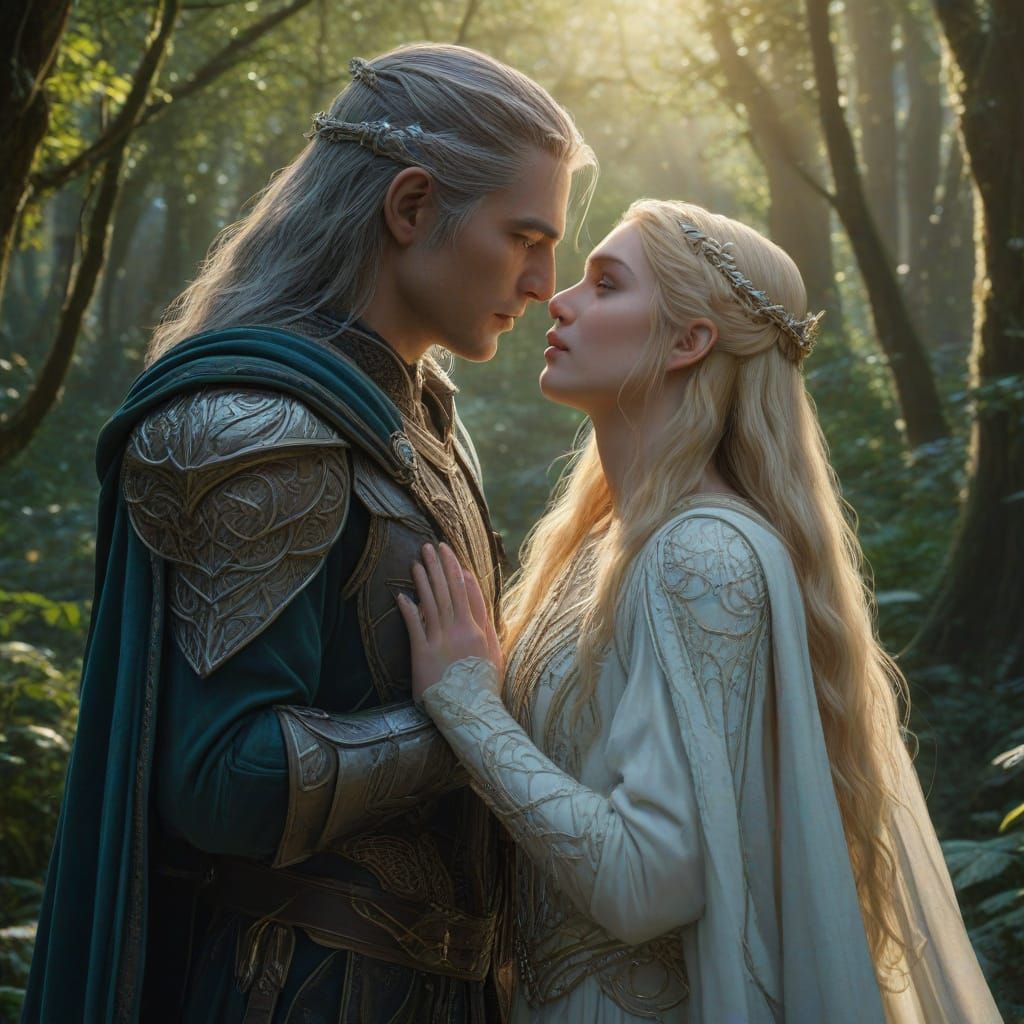 Lord of the Rings Celeborn and Galadriel