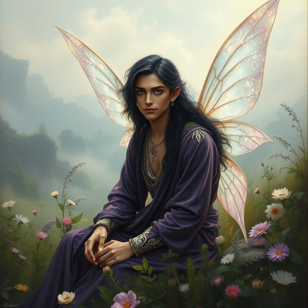 Green eyes staring back at you *(Anything Fairy)