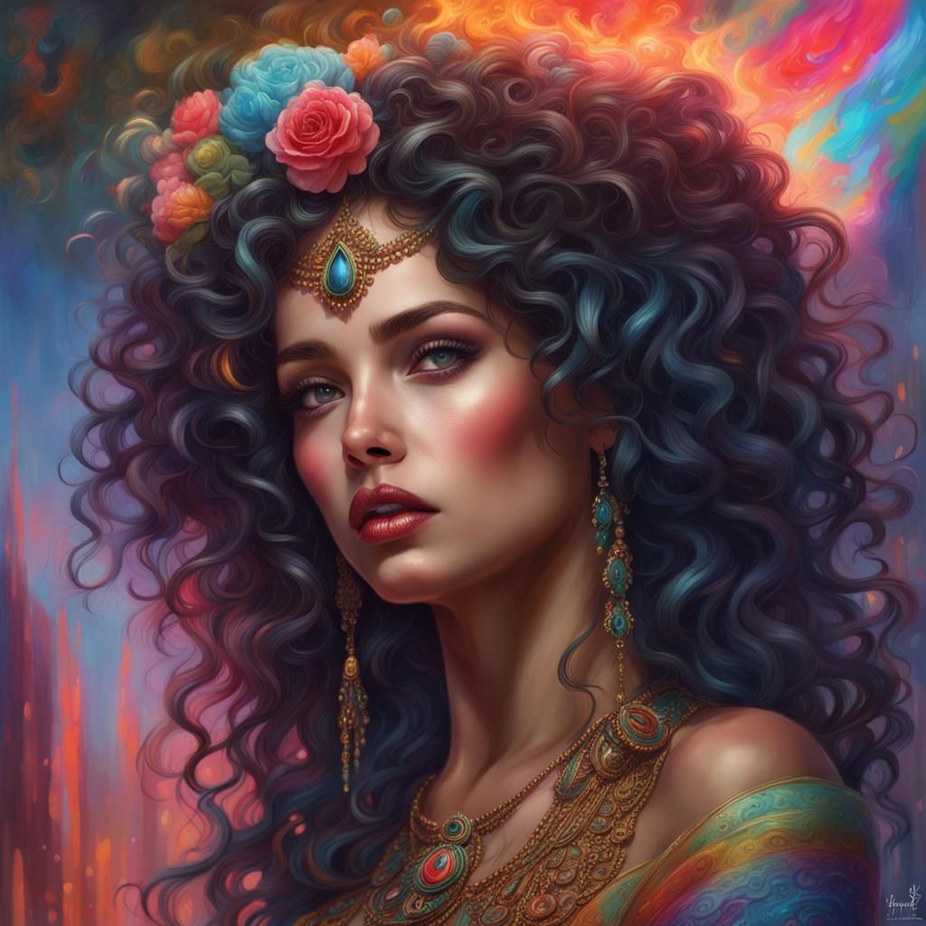 Gypsy Queen - AI Generated Artwork - NightCafe Creator