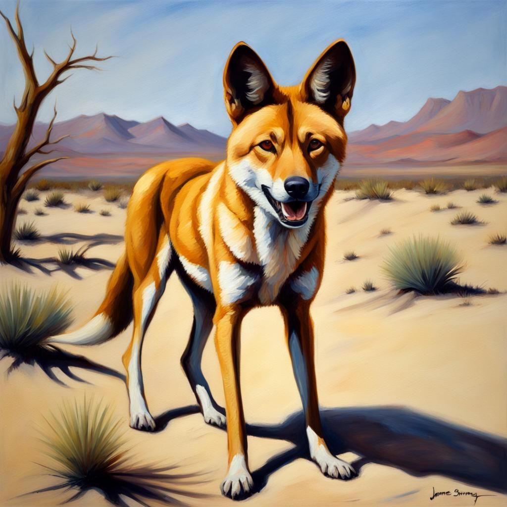 Dingo - AI Generated Artwork - NightCafe Creator