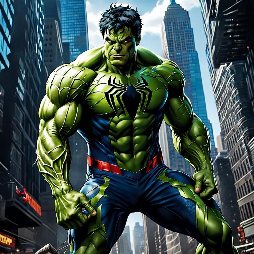 What if... : Spider-Hulk ! - Hulk as Spider-Man in Comic Boo...