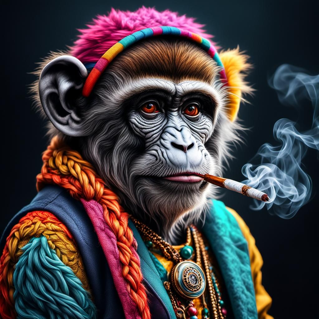 Monkey nfts - AI Generated Artwork - NightCafe Creator