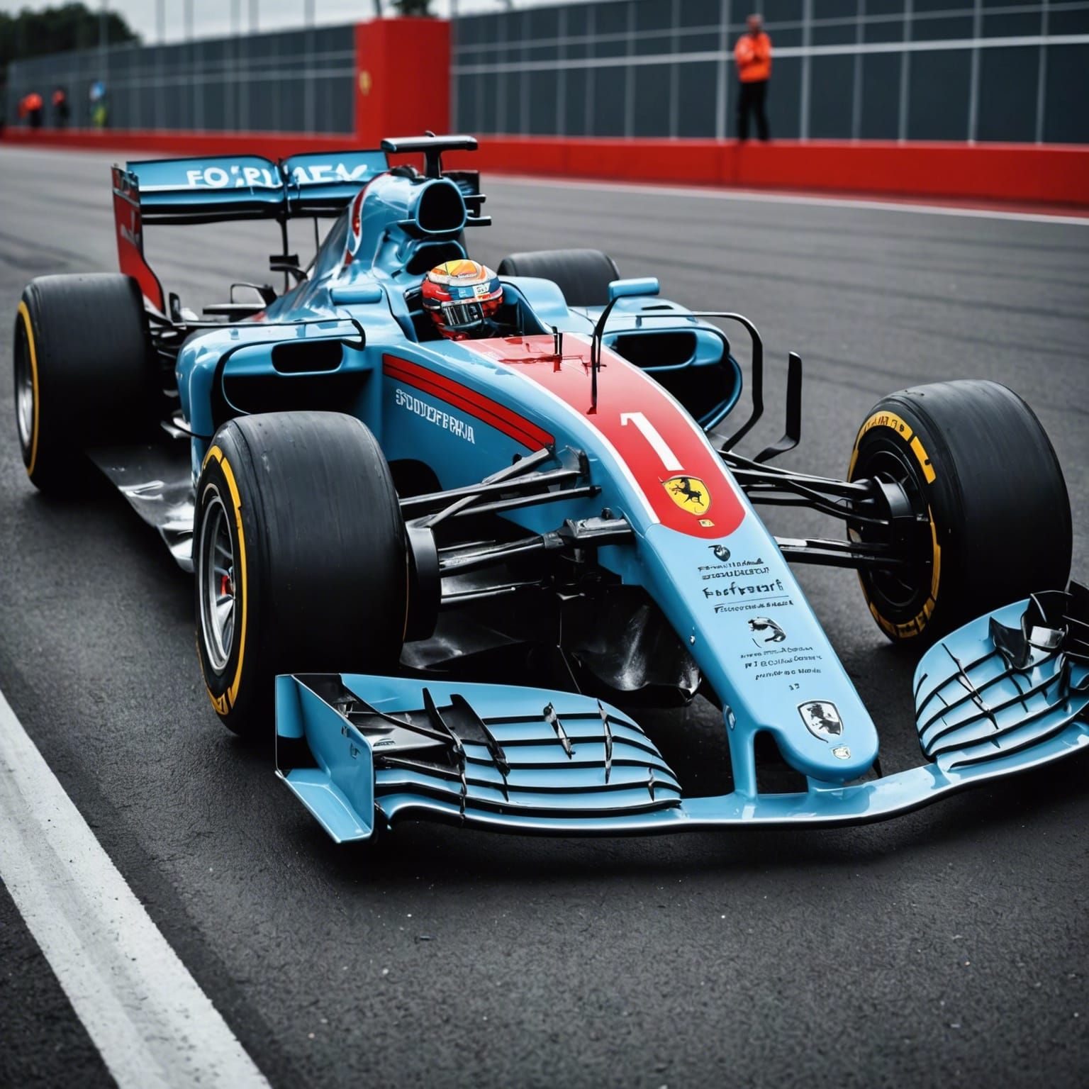 Ferrari Miami livery - AI Generated Artwork - NightCafe Creator