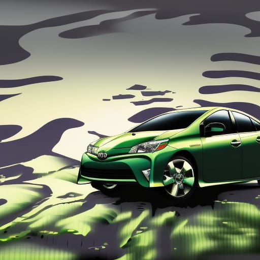 Toyota Prius - AI Generated Artwork - NightCafe Creator