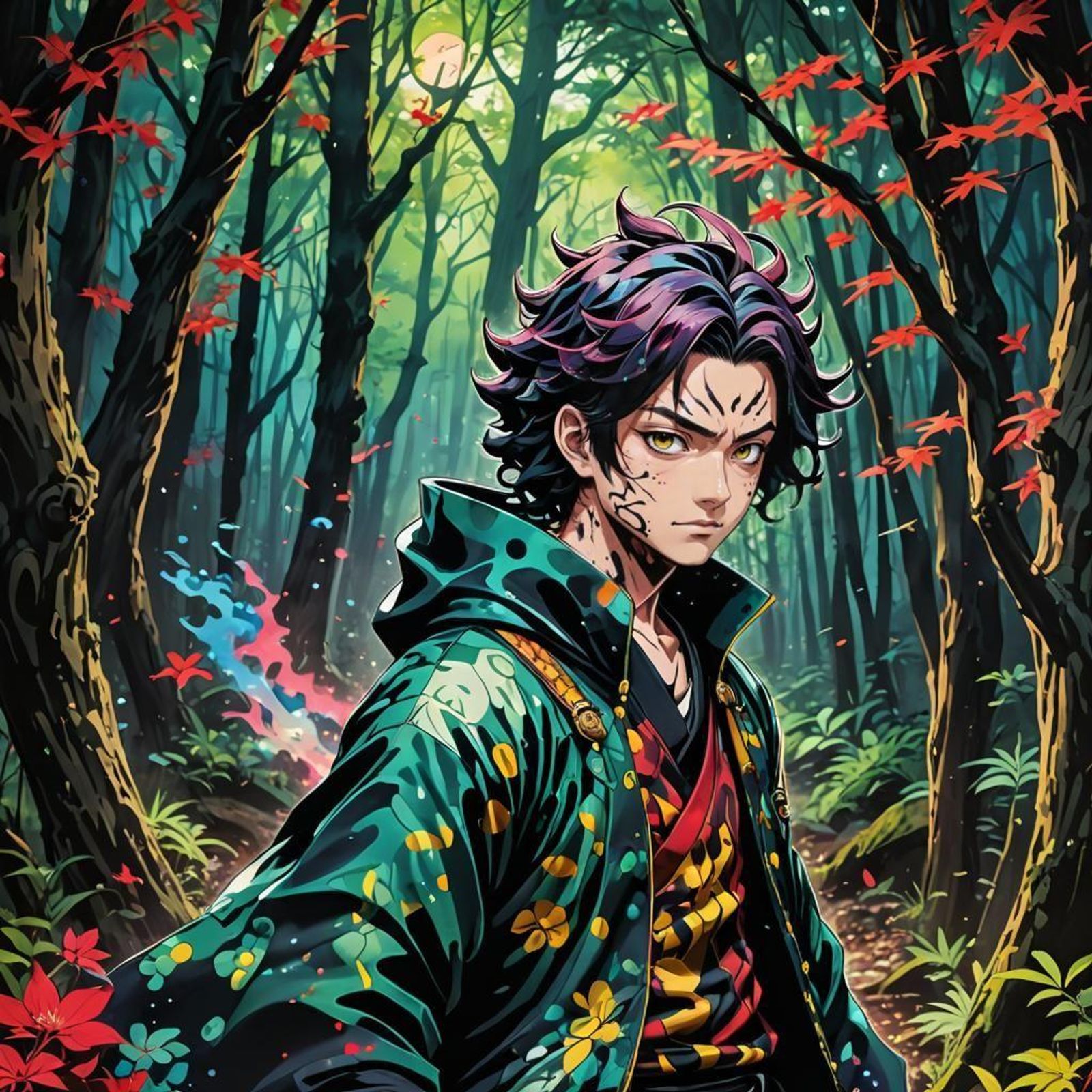 Demon Slayer AI Generator – Create Epic Anime Art Instantly - NightCafe