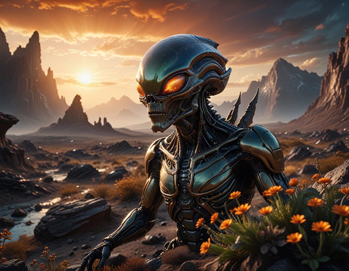 A citizen of another world - Stunning Alien Landscape in Epi...