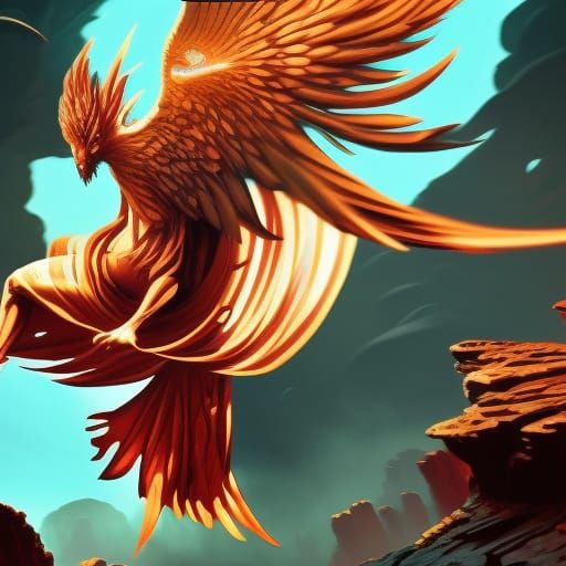 phoenix - AI Generated Artwork - NightCafe Creator