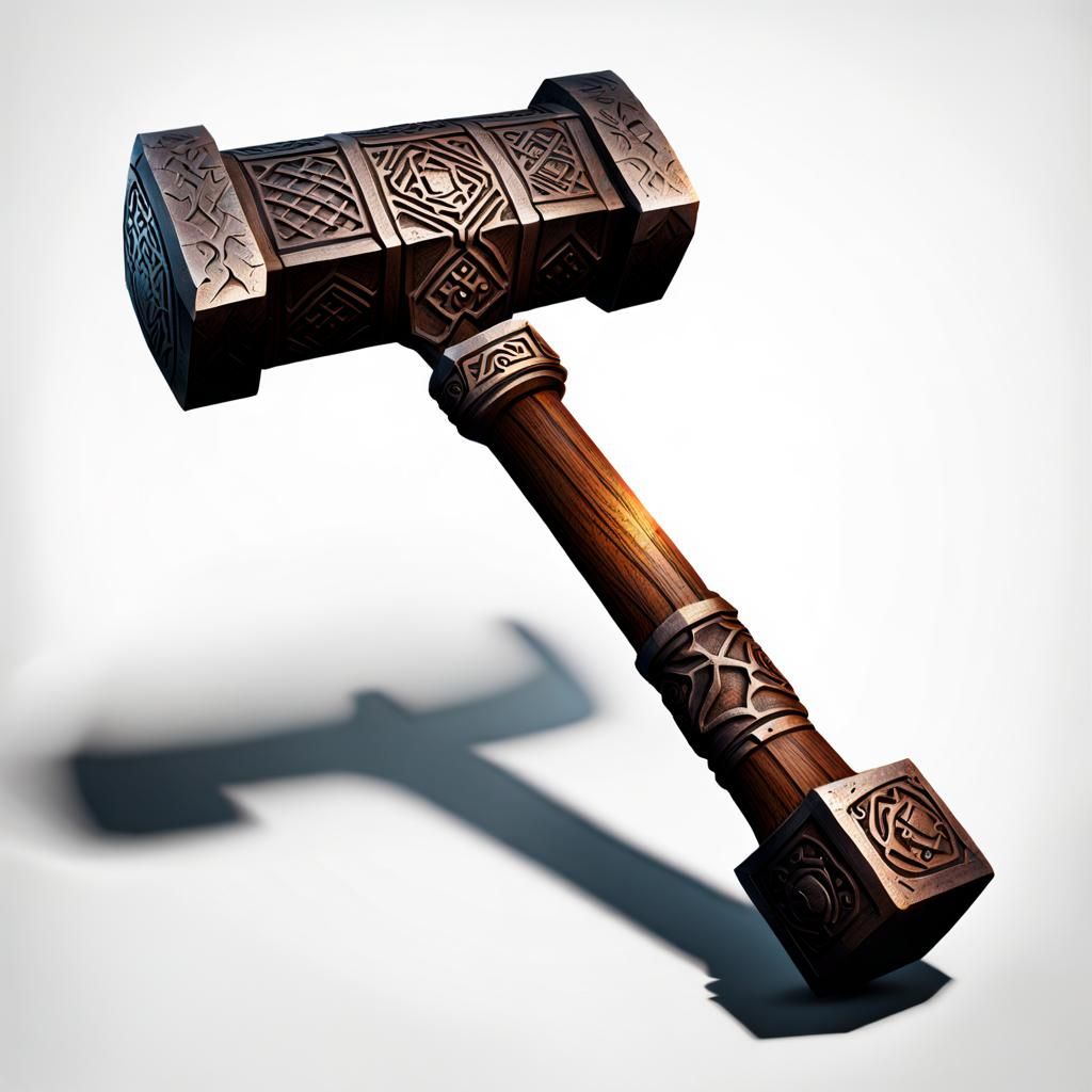 Ancient hammer - AI Generated Artwork - NightCafe Creator