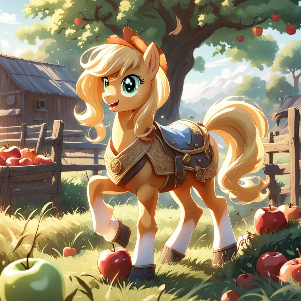 Applejack Ai Generated Artwork Nightcafe Creator
