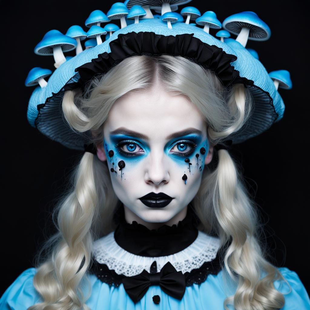 Gothic Alice in Wonderland - AI Generated Artwork - NightCafe Creator