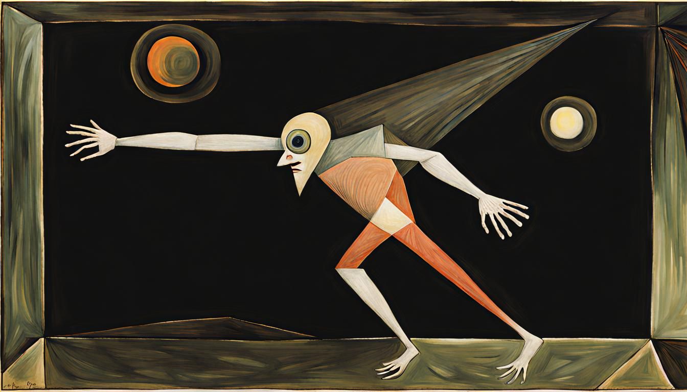 Cyclops is a witch flying in the darkness. By Francis Bacon and Paul ...