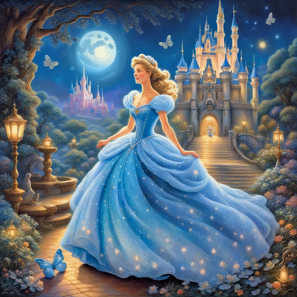 Cinderella. - AI Generated Artwork - NightCafe Creator