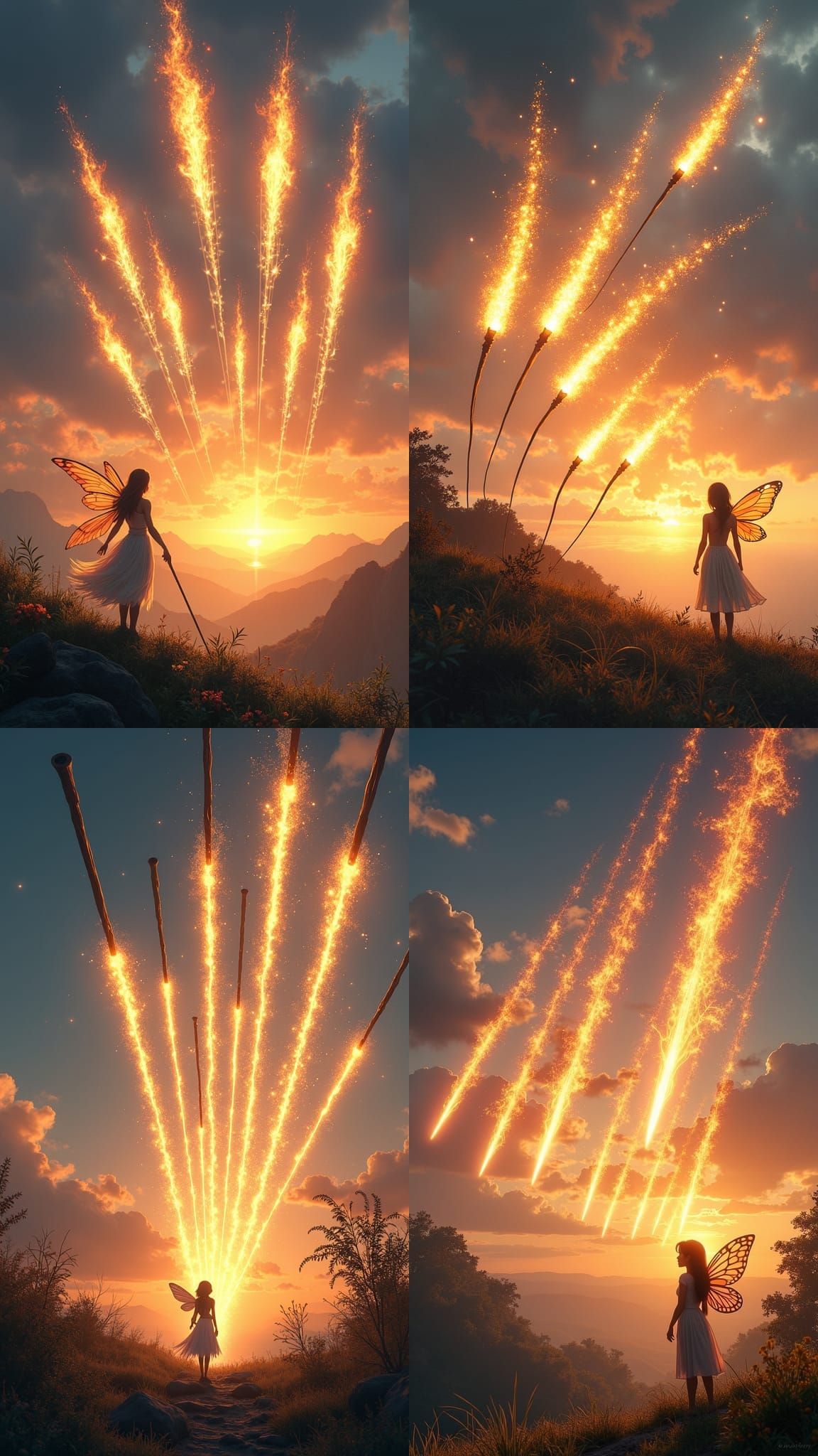 fairy wands of fire - fairy wands of fire