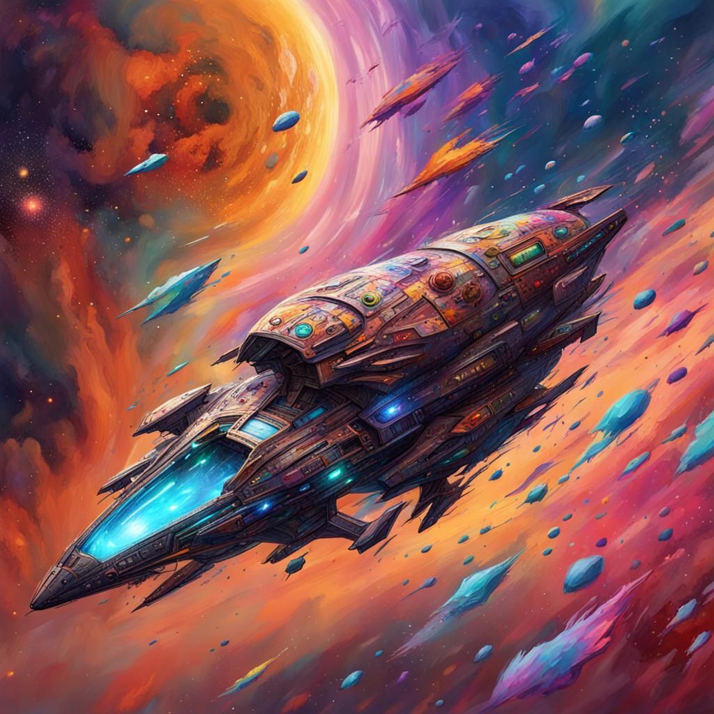 Paint Drive - AI Generated Artwork - NightCafe Creator