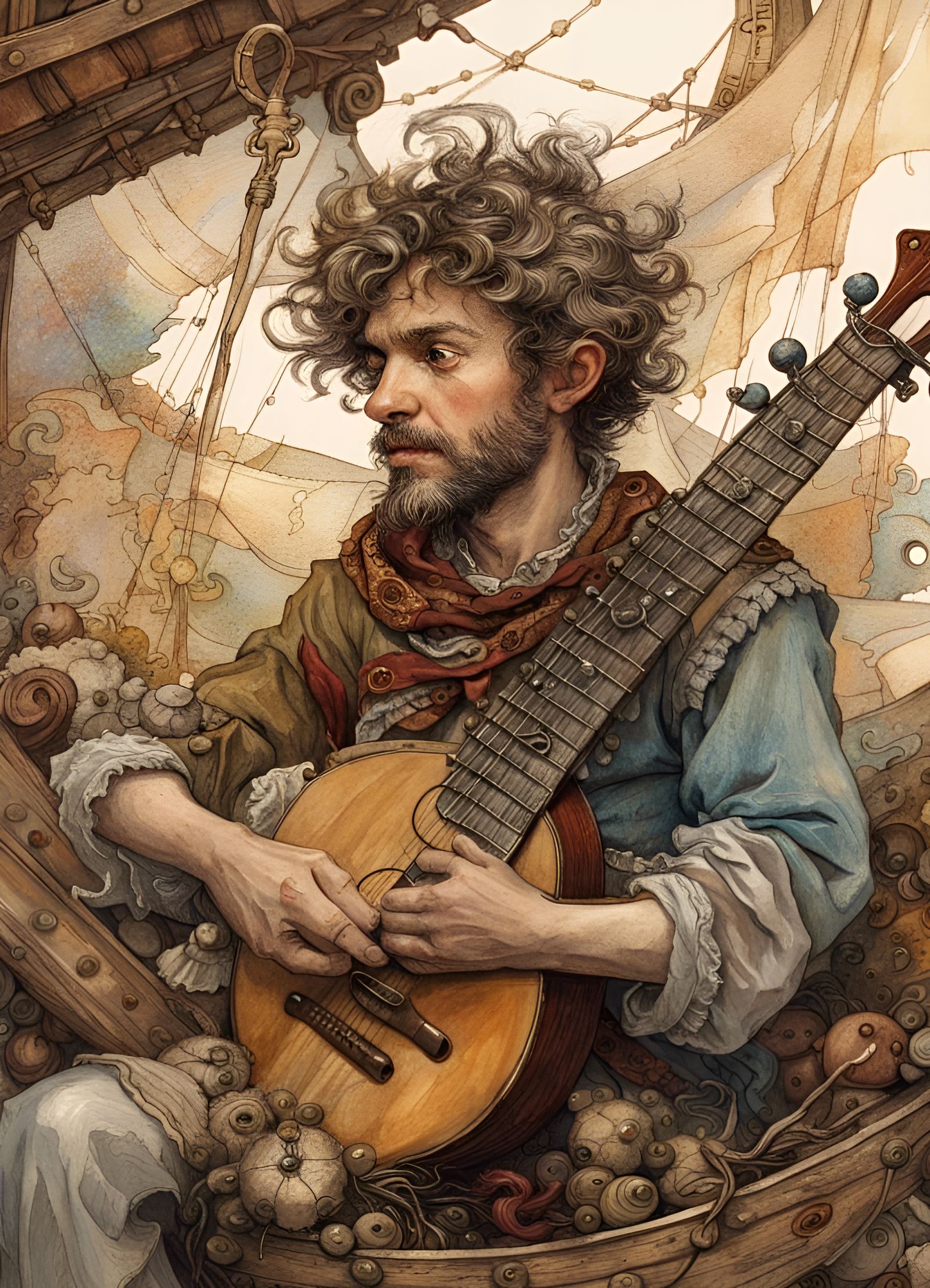 Young Orpheus - AI Generated Artwork - NightCafe Creator