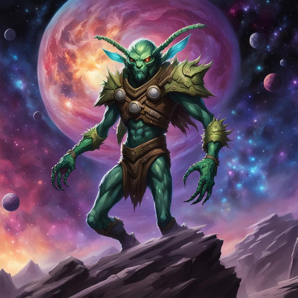 Dnd 5E insectoid Thrikreen Druid - AI Generated Artwork - NightCafe Creator