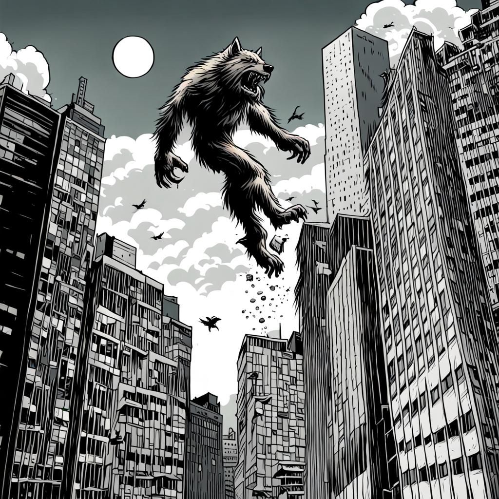 Downfall of the Worg - AI Generated Artwork - NightCafe Creator