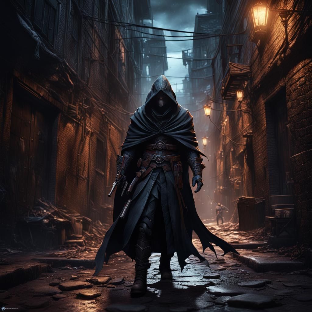 Assassination Alley - AI Generated Artwork - NightCafe Creator