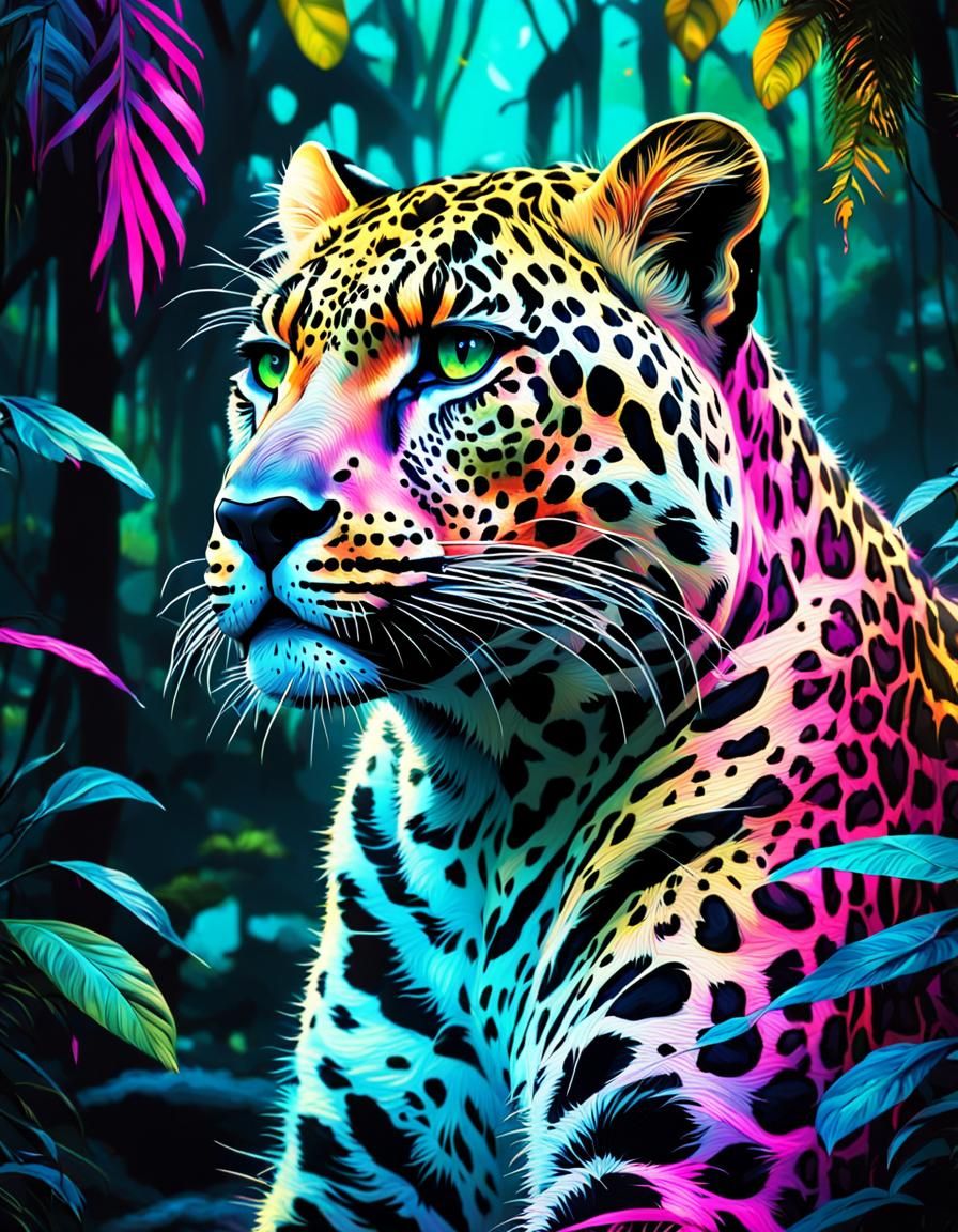 Leopard - AI Generated Artwork - NightCafe Creator