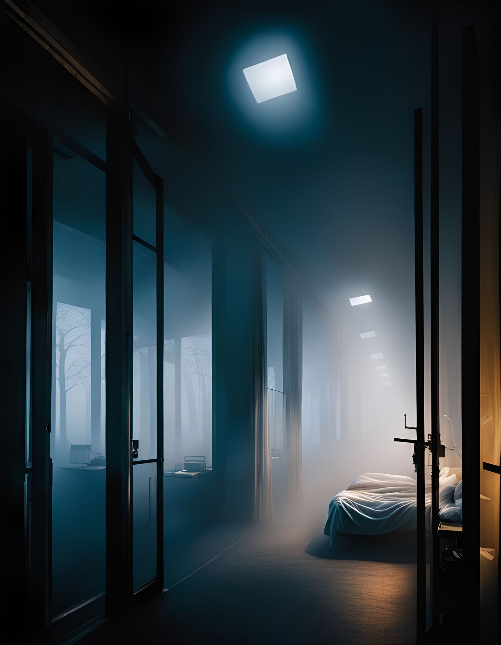 Mysterious Ward (rev 0.1) - AI Generated Artwork - NightCafe Creator