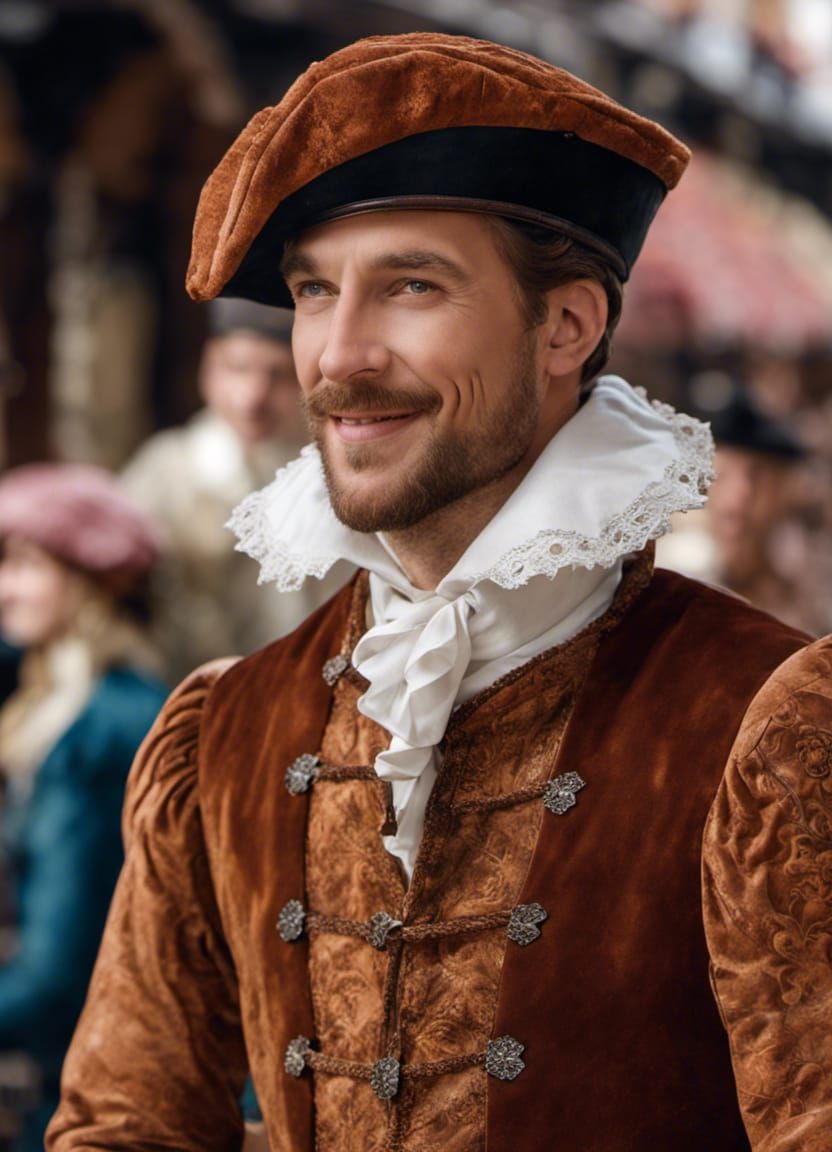 Tudor gentleman looking for a bit. - AI Generated Artwork - NightCafe ...