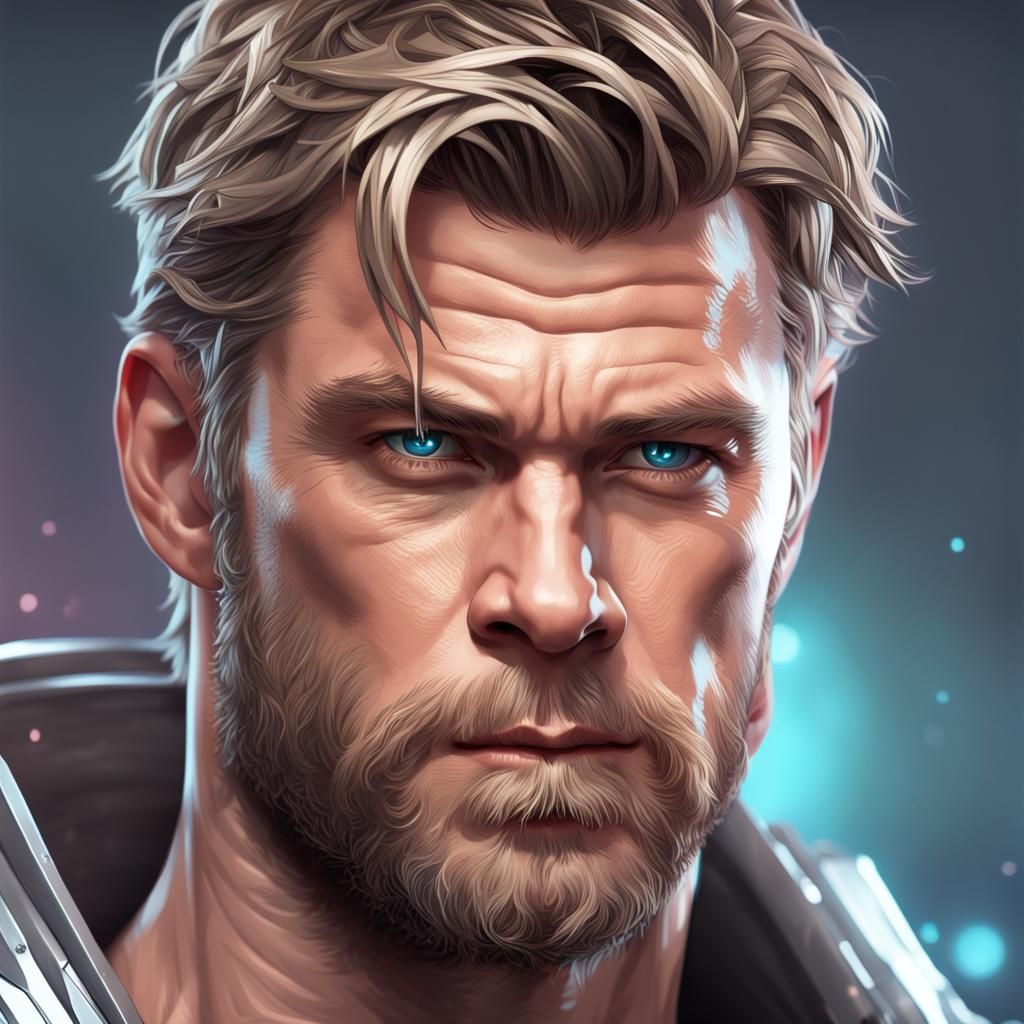 Chris Hemsworth - AI Generated Artwork - NightCafe Creator