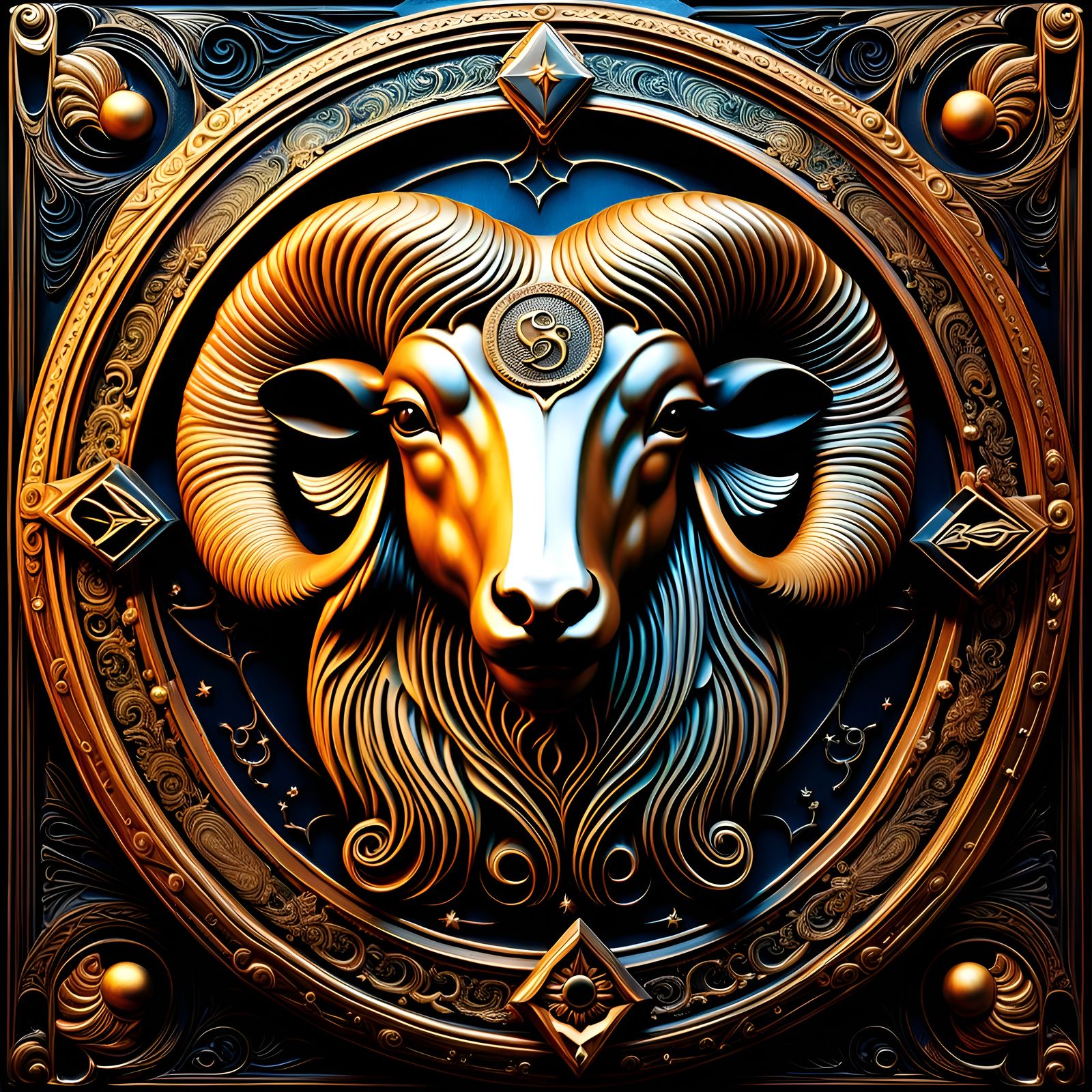 Aries - AI Generated Artwork - NightCafe Creator