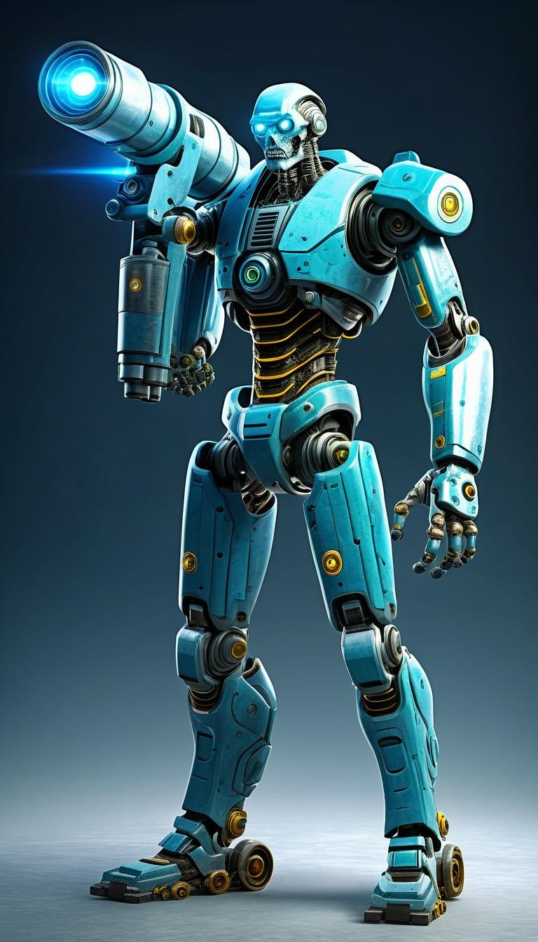 cannon bioarm - AI Generated Artwork - NightCafe Creator