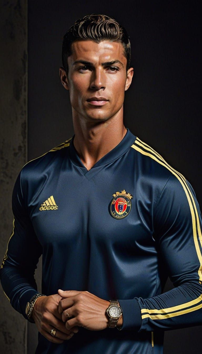 ronaldo showing off - Cristiano Ronaldo Showcases Luxury Jew...