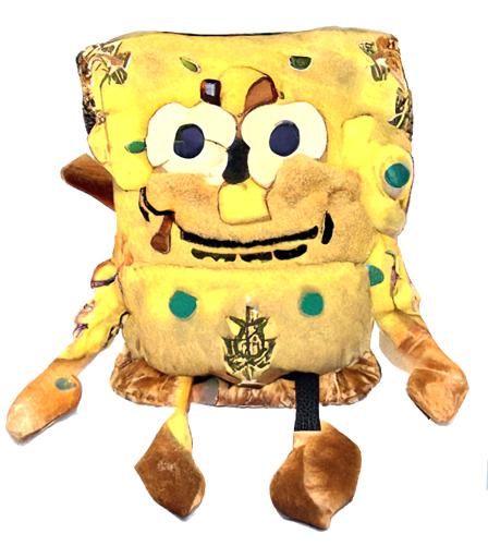 Golden colored SpongeBob plush 8k resolution - AI Generated Artwork ...
