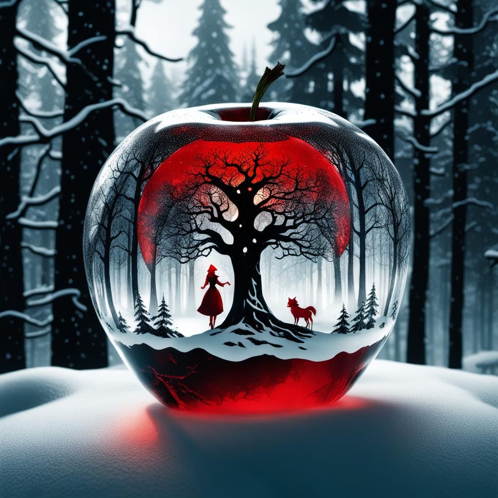 The girl called Ruby Red - AI Generated Artwork - NightCafe Creator