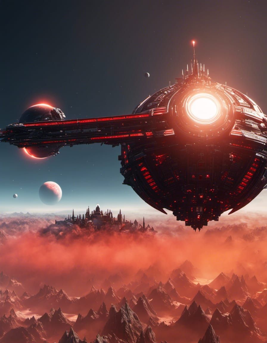 That's a big ship! - AI Generated Artwork - NightCafe Creator