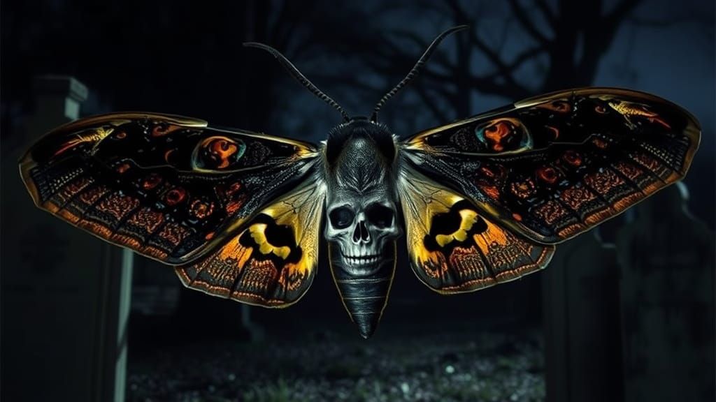 A moth… - A moth…