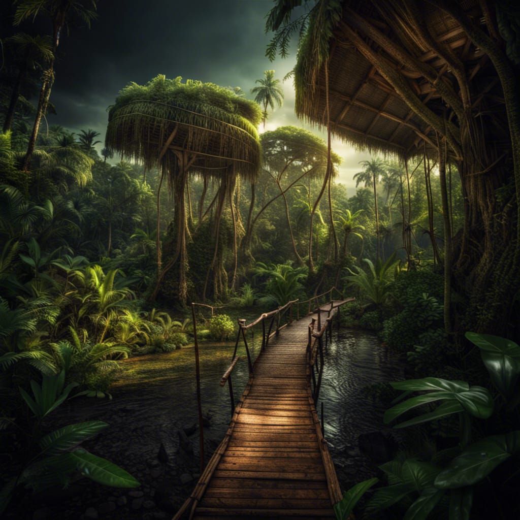 Jungle 2 Jungle - AI Generated Artwork - NightCafe Creator