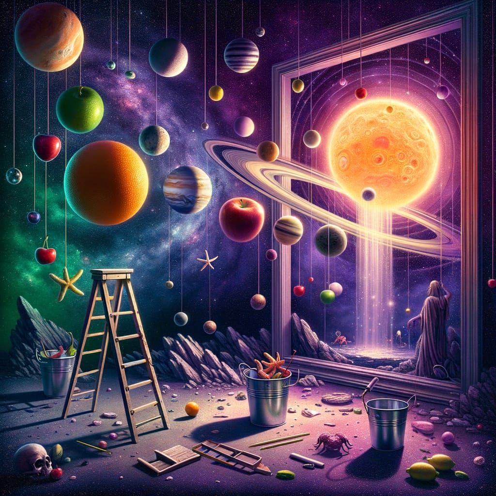 Space Fruit - AI Generated Artwork - NightCafe Creator