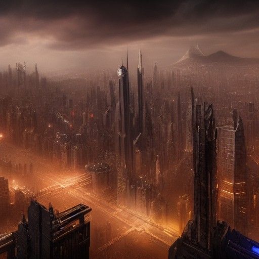 cityscape 1 - AI Generated Artwork - NightCafe Creator