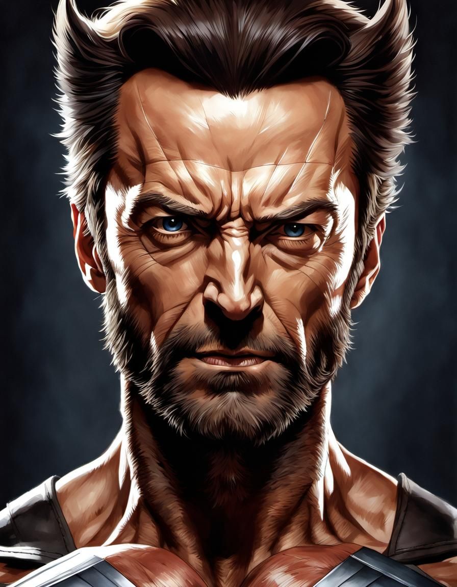 Your Favorite TV & Movie Characters: Wolverine (Crystal Clear XL) - AI ...