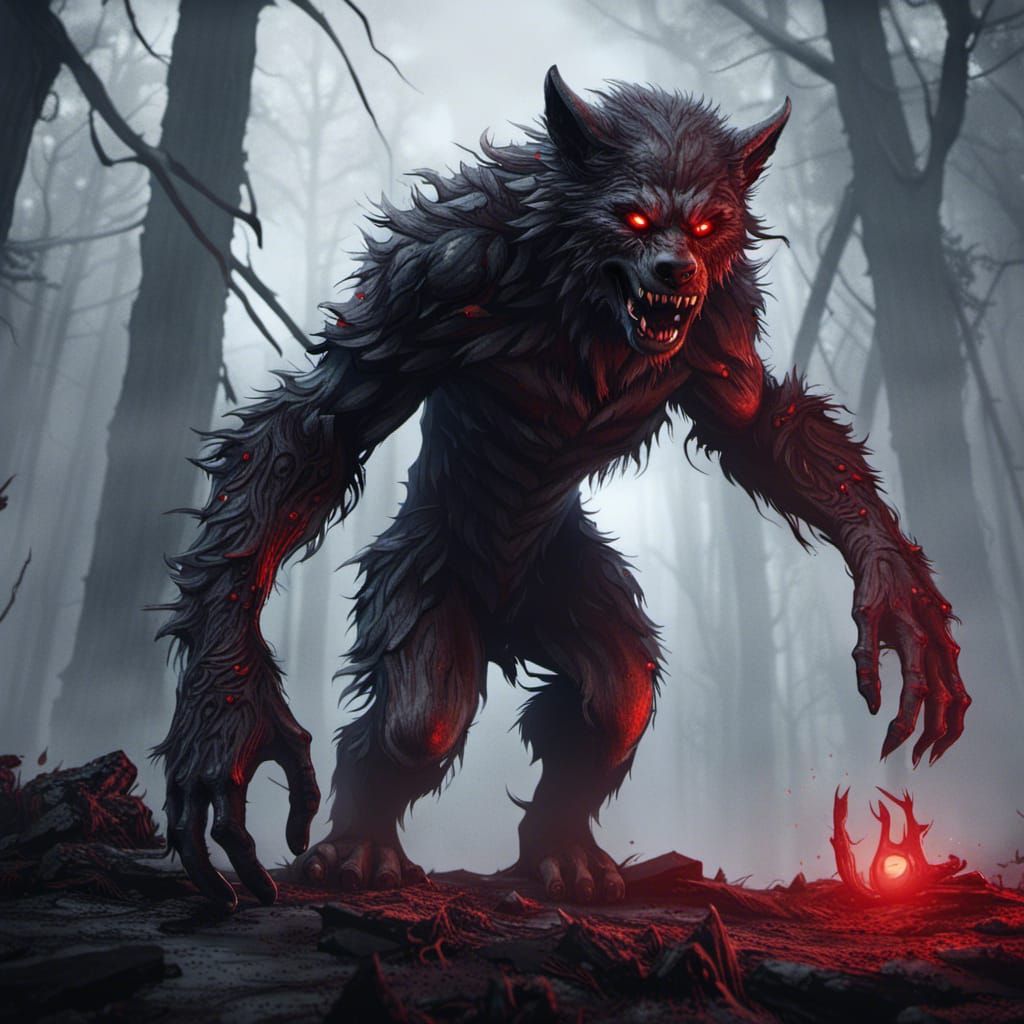 werewolf - AI Generated Artwork - NightCafe Creator