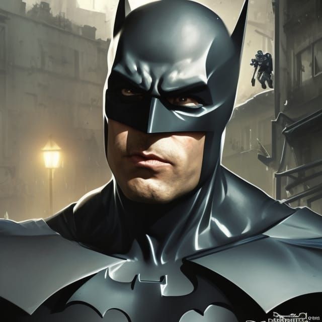 George Clooney Batman - AI Generated Artwork - NightCafe Creator